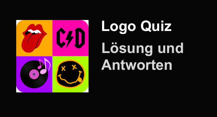 Logo Quiz Music Bands Lösung mit Antworten für jeden Level